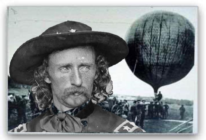 George Custer’s Reluctant Ride in a War Balloon « UNREMEMBERED