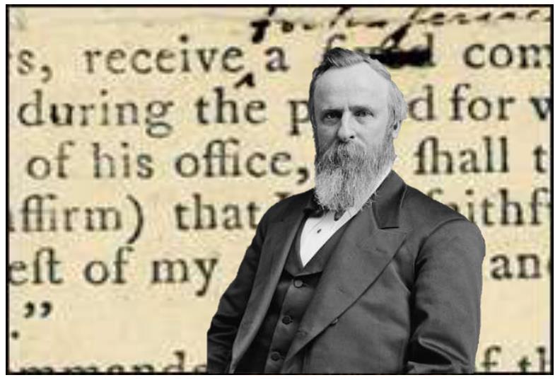 The Unusual and Anxious Inauguration of Rutherford B. Hayes « UNREMEMBERED
